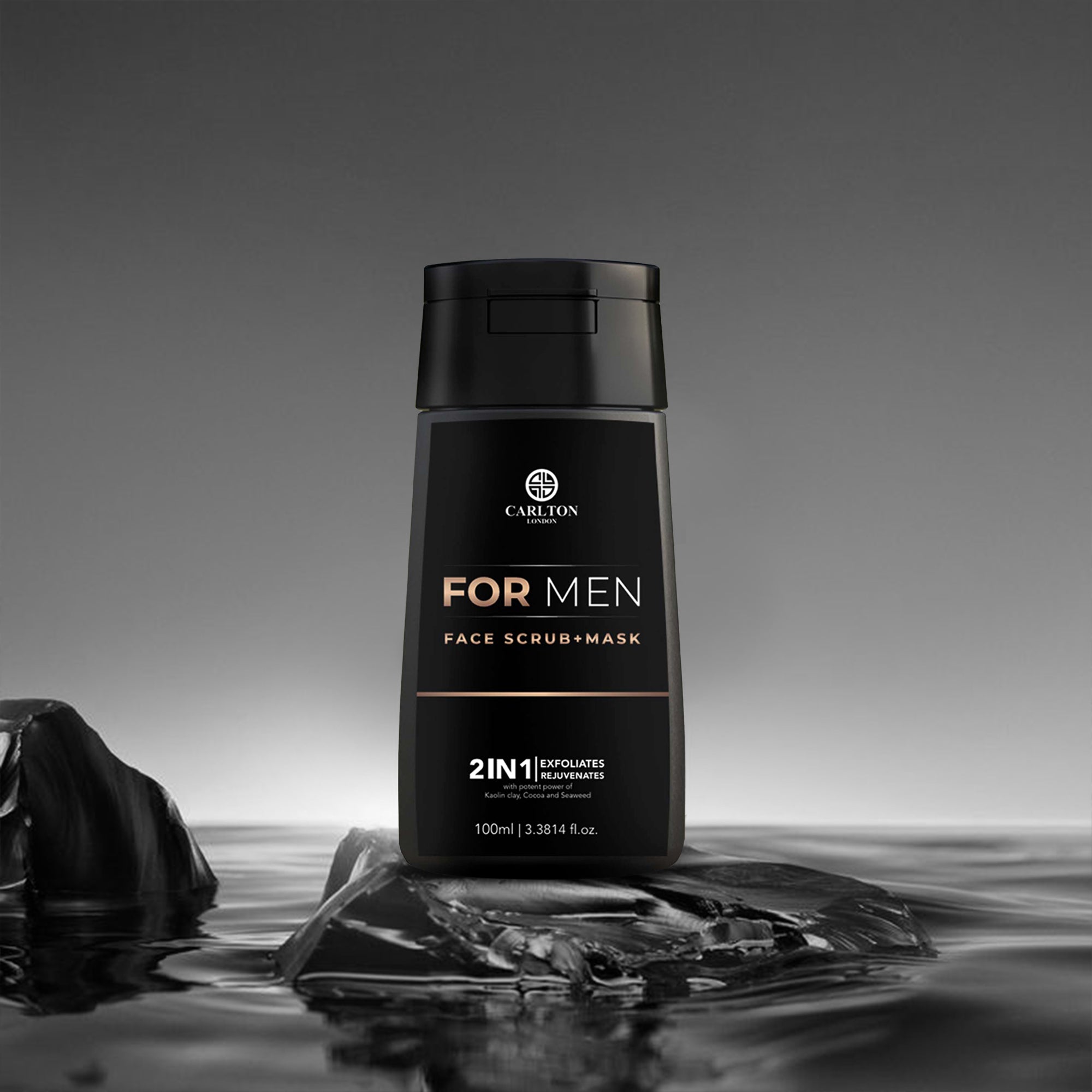 Men Face Scrub + Mask - 100Ml – Carlton London Online