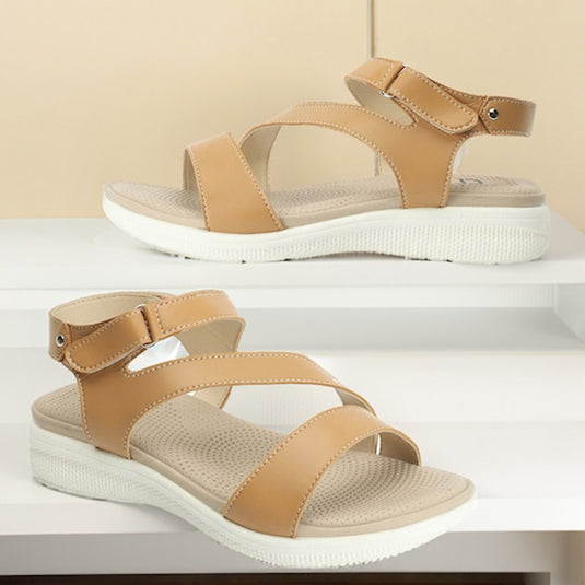 Women's Multi-Strap Adjustable Comfort Sandals – Carlton London Online