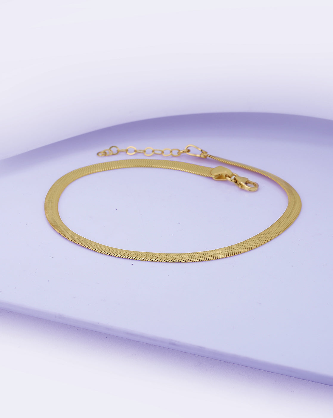 Carlton London Gold Plated Anklet For Women Carlton London Online