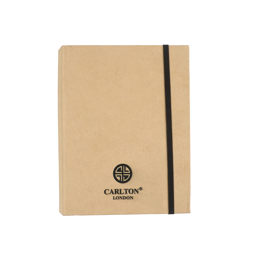 Carlton London Premium Stationery Set Notepad | Wooden Yellowish | Com ...
